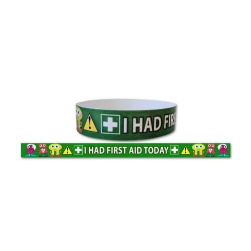 Health and First Aid Wristbands | SuperStickers