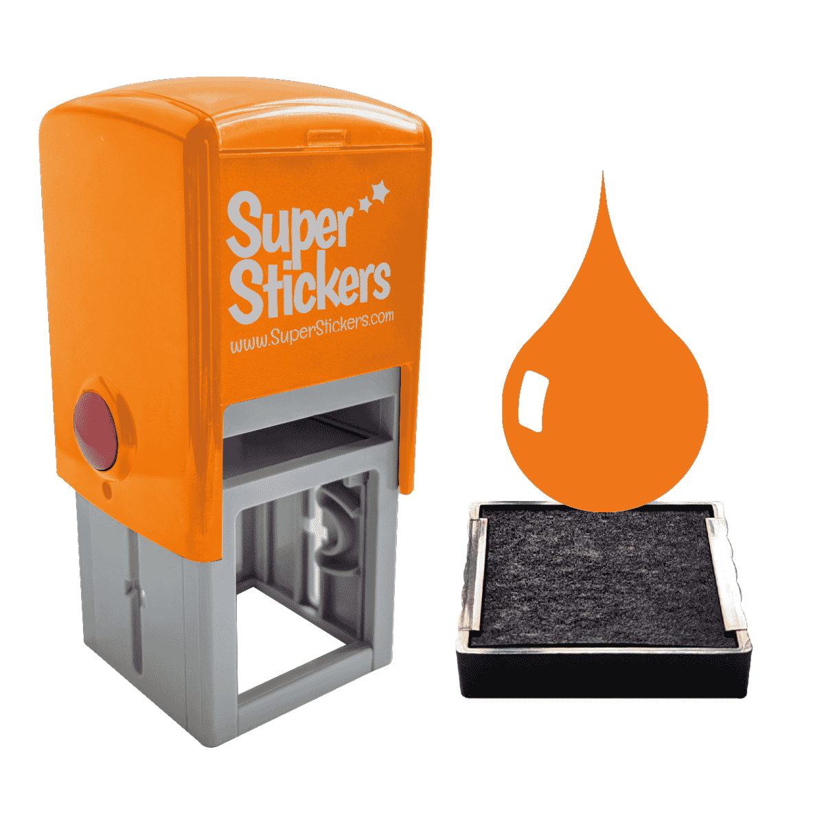 Ink: 28mm Stamper Orange Ink Pads - Pack Of 2
