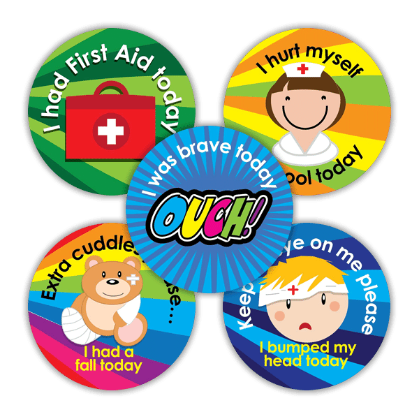 Sticker: First Aid Variety Sheet