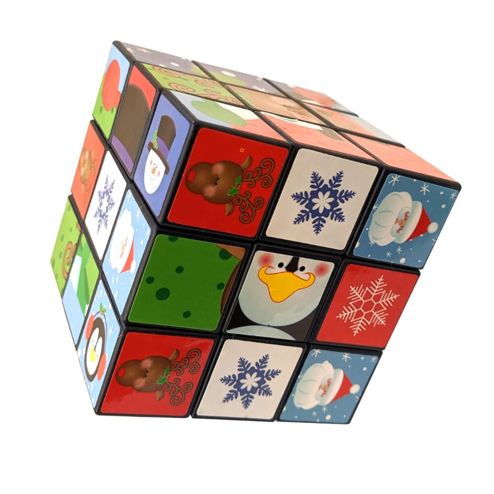 Christmas Puzzle Cube - 6 per Pack | SuperStickers