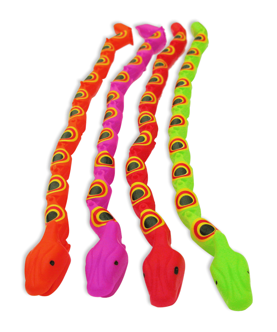 Sneaky Snakes - 16 per Pack 4 Colours | SuperStickers