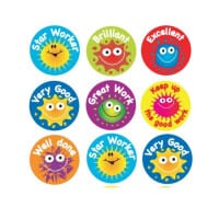 Sticker: Super Effort Well Done! - Stars