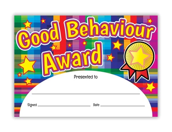 Certificate Of Good Behaviour