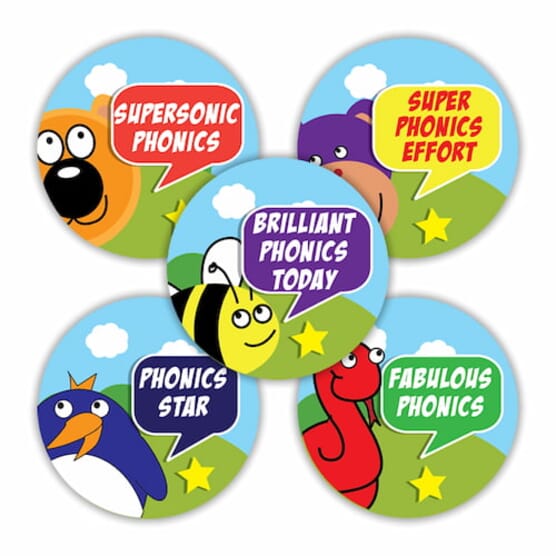 Phonics Praise Stickers | SuperStickers