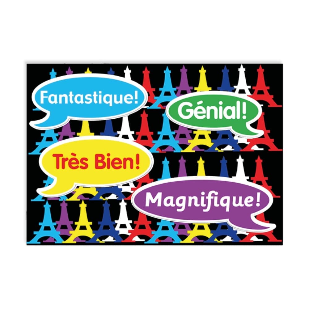 Postcard: French Praise 20 pack