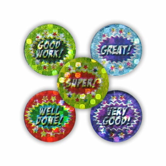Effort and Praise Mini Stickers | SuperStickers.com