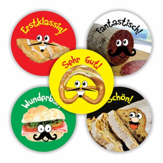 Praise Stickers for German | SuperStickers